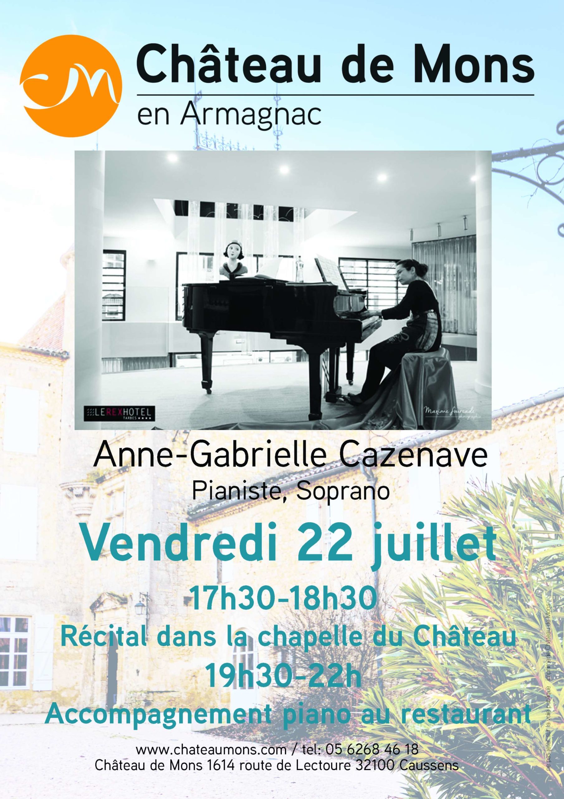 Récital Lyrique dans la chapelle du Château - Chateau de Mons